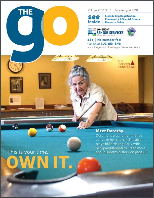 In the Spotlight: Dorothy Sanchez plays pool - City of Longmont